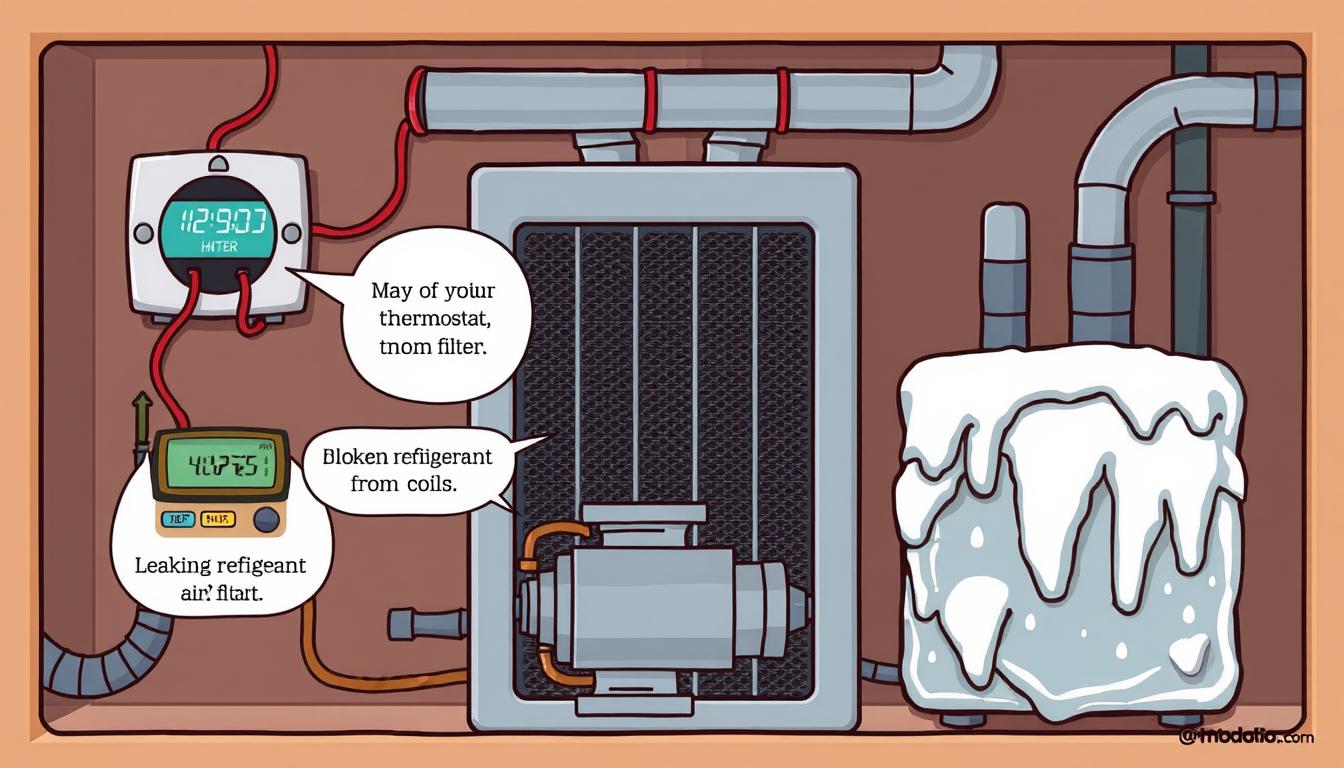 What is the common fault in HVAC system?