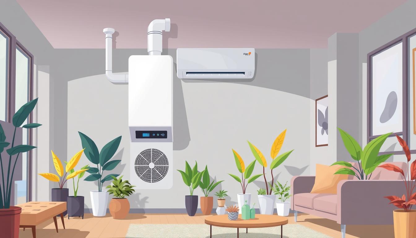 What is the most commonly used HVAC system?